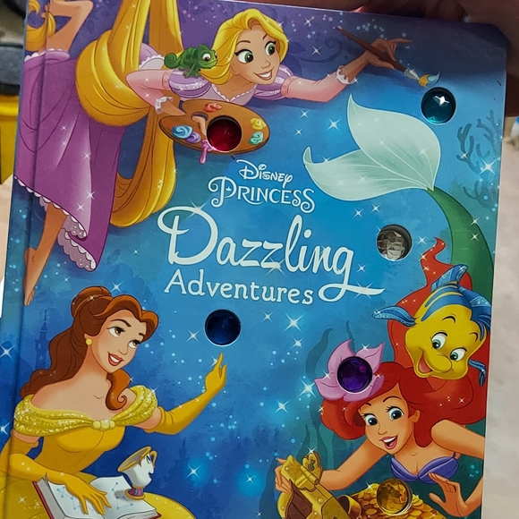 Disney | Toys | Disney Princess Dazzling Adventures Board Book | Poshmark